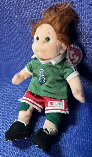 Ty Beanie Kids Boy GINGER Soccer Player Clothes Uniform Gear 2000 Tags ...