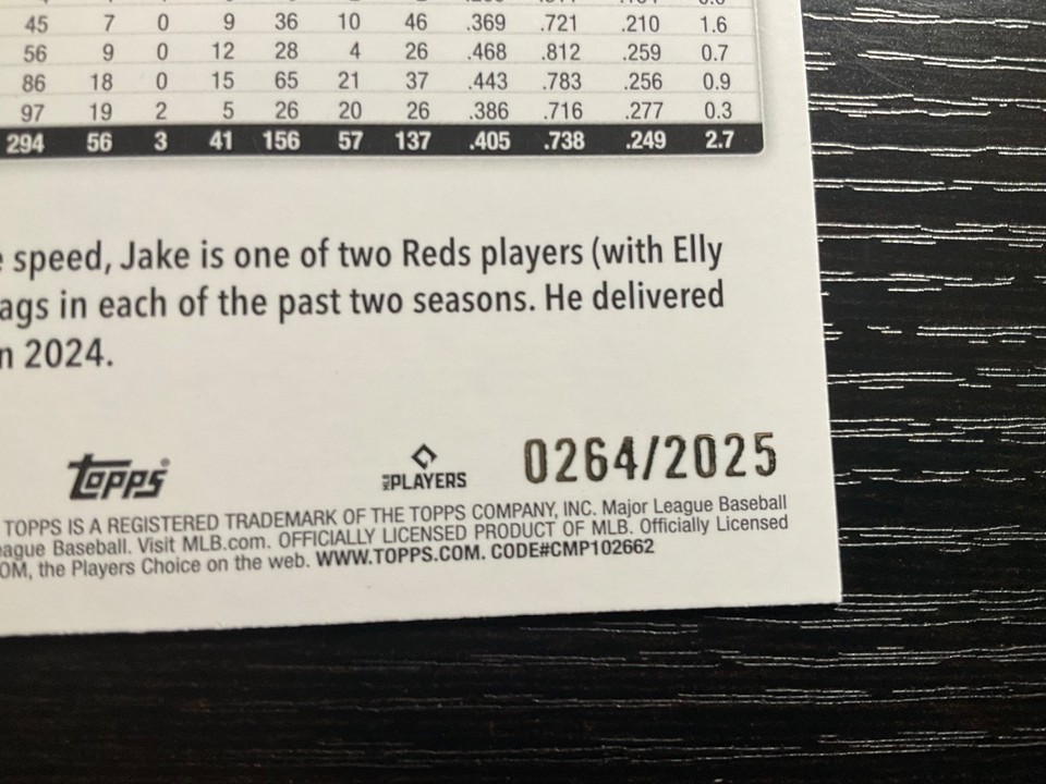 2025 Topps gold card 5 card lot # to 2025 (Rizzo, McKenzie etc...) | eBay