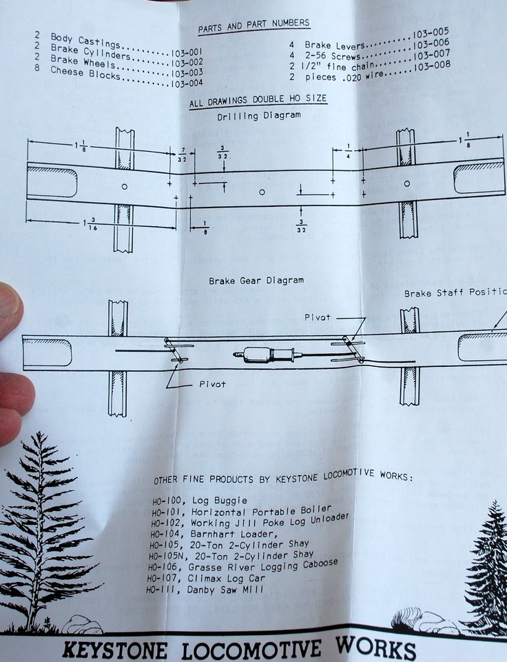 Log Car Keystone Loco Works #103 HOn3 #19 | eBay