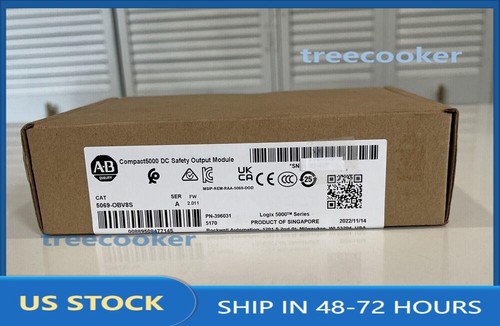 New Sealed AB 5069-OBV8S Compact I/O 8-Ch Safety Output Module ...