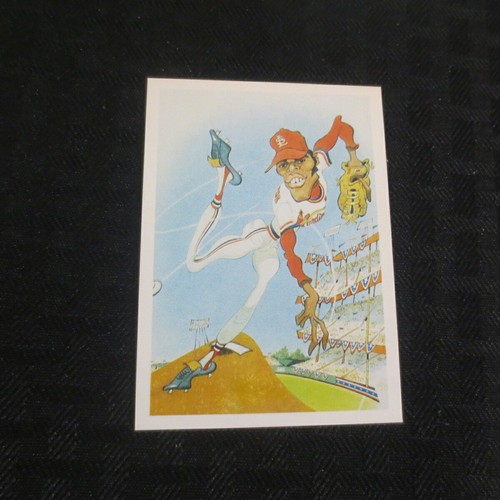 1985 Baseball Greats Caricatures #9 Bob Gibson Cardinals | eBay