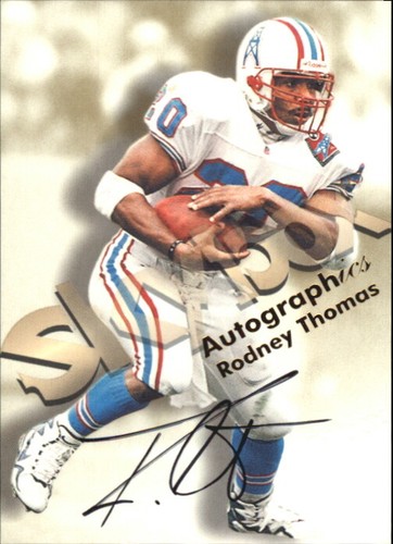 B4055- 1998 SkyBox Premium Autographics #69 Rodney Thomas Mu / S / St Auto - | eBay