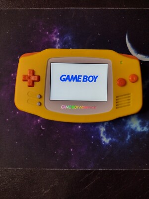 Game Boy Advance GBA Console with iPS V3 Touch Screen Backlit LCD MOD ...