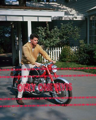 1965 RICKY NELSON Teen Idol on his HONDA Motorcycle 8x10 Photo Premiere ...