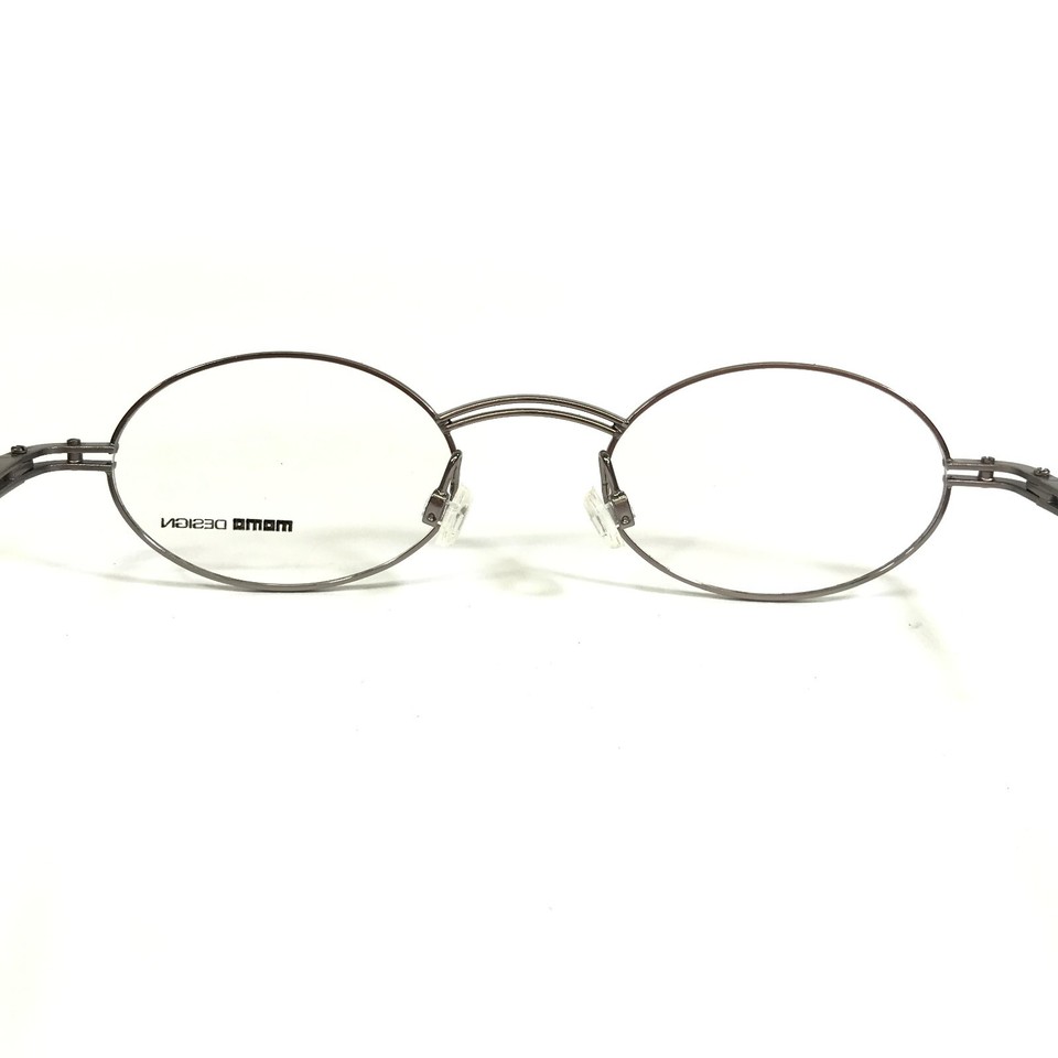MOMO Design Eyeglasses Frames MV 06 302 Silver Round Full Rim 47-20-145 ...
