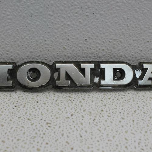 1977-1978 HONDA CB750A HONDAMATIC LEFT EMBLEM GAS FUEL TANK BADGE (HB66 ...