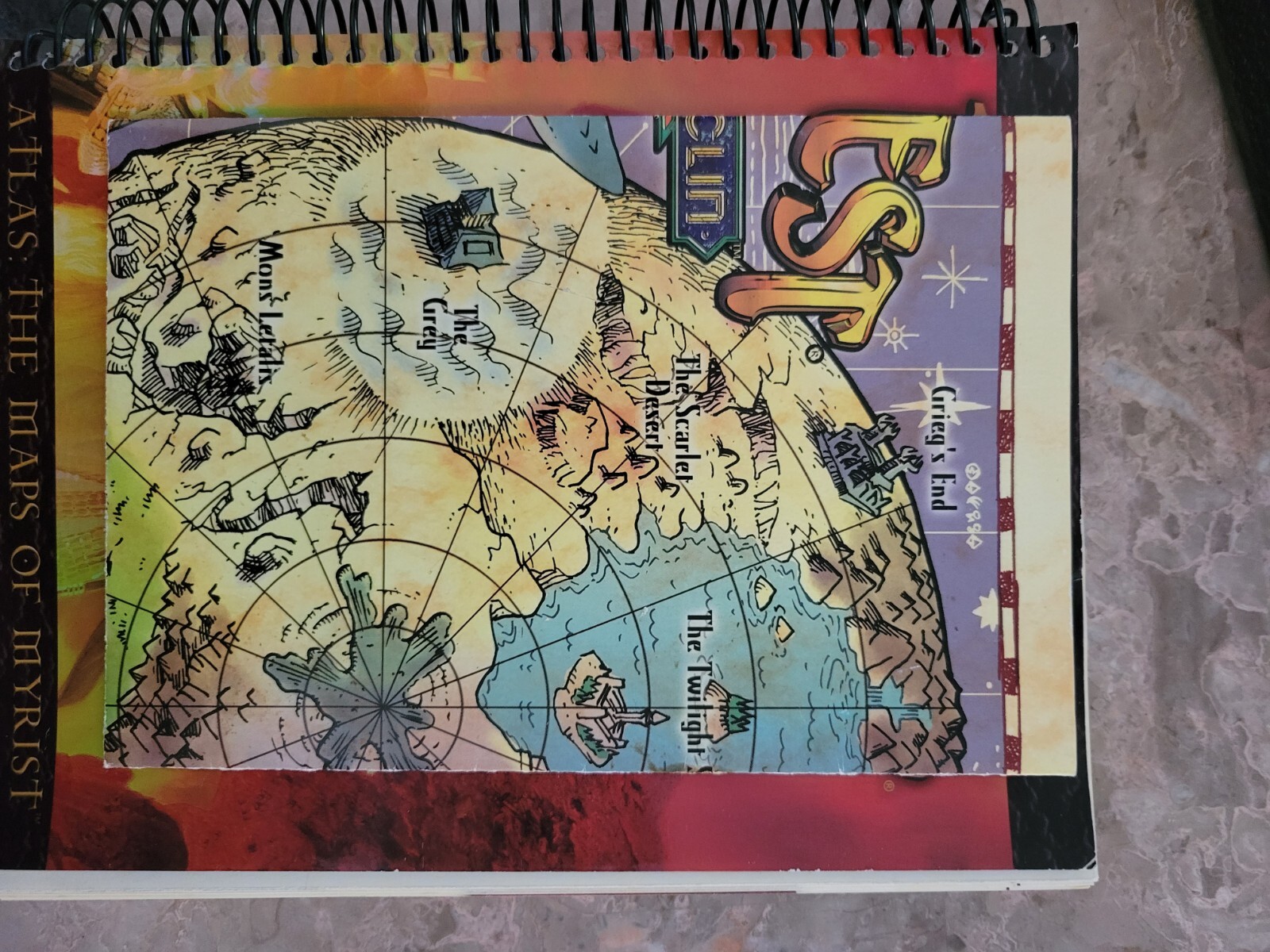 EverQuest Atlas the maps of myrist | eBay