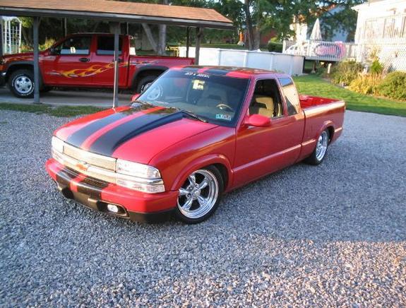 FOR CHEVY Chevrolet S10 Colorado Racing Stripe 10" Graphics Vinyl Decal ...