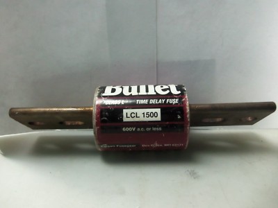 New Edison Bullet LCL 1500 Amp Fuse KRP C 1500 Class L 600 Volt | eBay