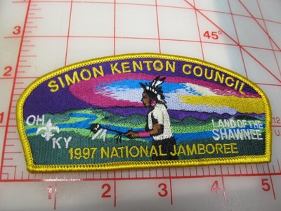 Simon Kenton Council 1997 JSP collectible patch (r23) | eBay
