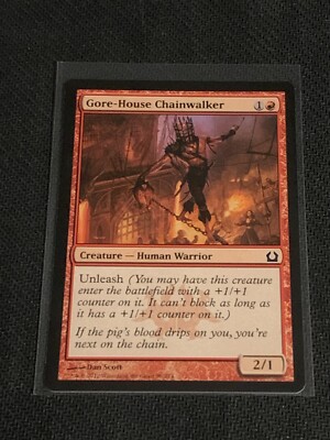 Magic the Gathering Return to Ravnica Gore House Chainwalker | eBay