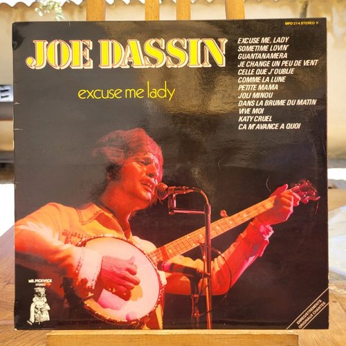 Joe Dassin Excuse Me Lady, Comme La Lune LP 33T Fra 1974 Média Neuf ...