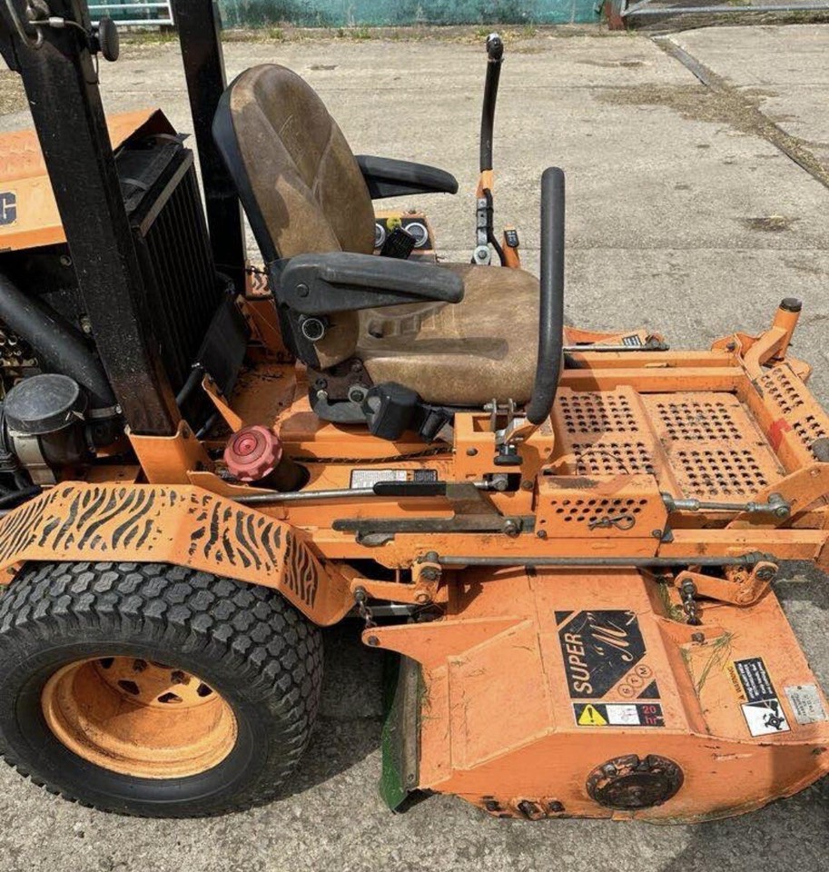 SCAG TURF TIGER DIESEL RIDE ON FLAIL MOWER | eBay