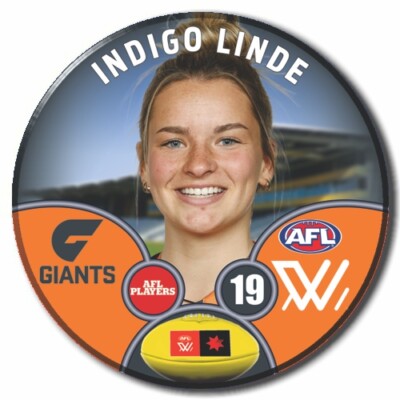 AFLW S9 GWS Giants Football Club - LINDE, Indigo | eBay Australia