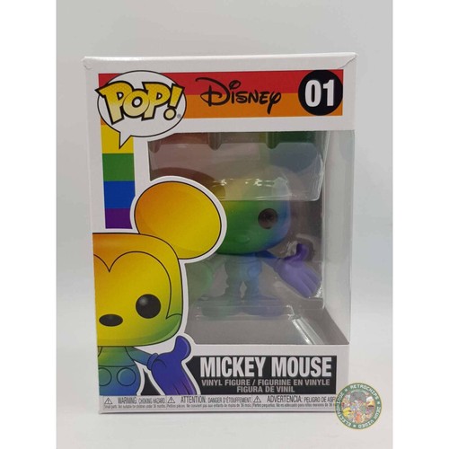 Funko POP 01 Disney Pride Mickey Mouse Rainbow | eBay