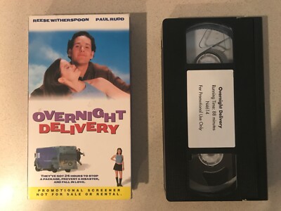 Overnight Delivery (VHS, 1998) Reese Witherspoon Paul Rudd - Promo ...