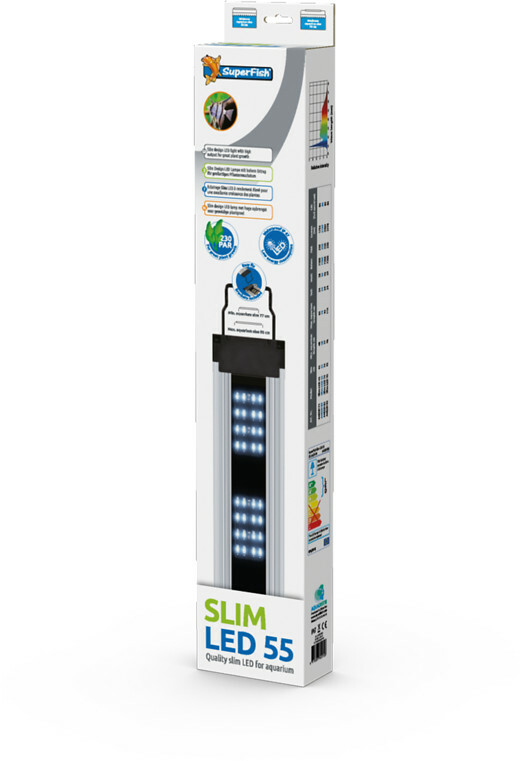 Superfish Slim LED Aquarium Fish Tank Plant Light - 45-93cm 28-59W ...