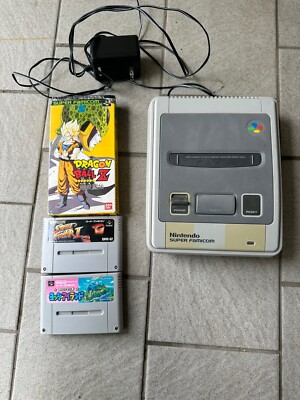 Nintendo Super Famicom Console Only SNES SFC Tested With Power Cable ...