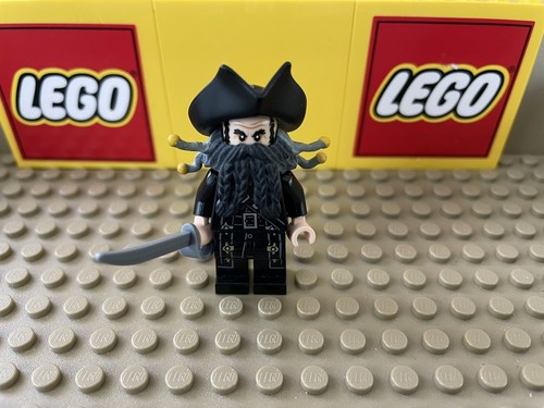 LEGO POC 007 Blackbeard Minifigure from 2011 set 4195 4192 | eBay