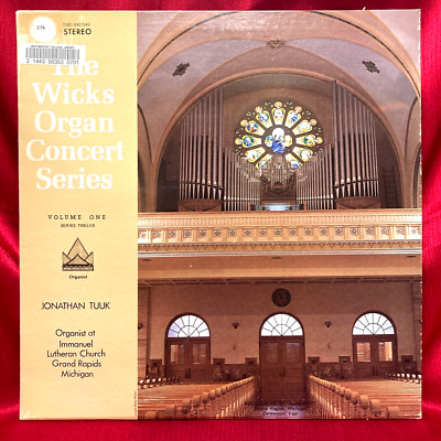 WICKS CONCERT ORGAN SERIES Vol 1, Series 12 JONATHON TUUK, ORGAN | eBay