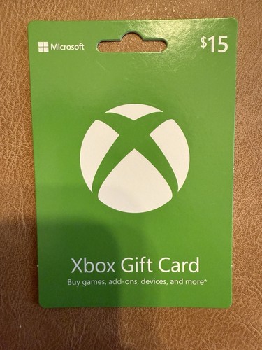Microsoft Xbox Store Gift Card – $15 Digital Credit (Unused ...