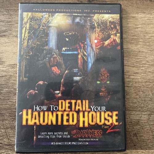 How To Detail Your Haunted House Part 2 DVD Halloween | eBay