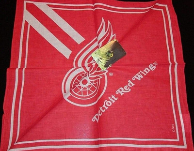 Detroit Red Wings Bandana, Traditional Design, 21x21 Inch | eBay