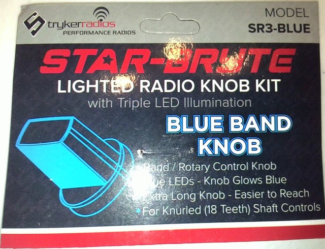 Stryker Star-bryte Sr3 Blue LED Lighted Band Knob Kit for sale online | eBay