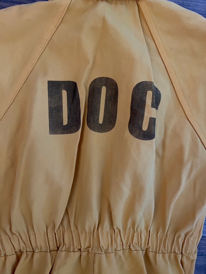 DOC Department Corrections Prison Prisoner Jail Inmate Uniform Jumpsuit ...