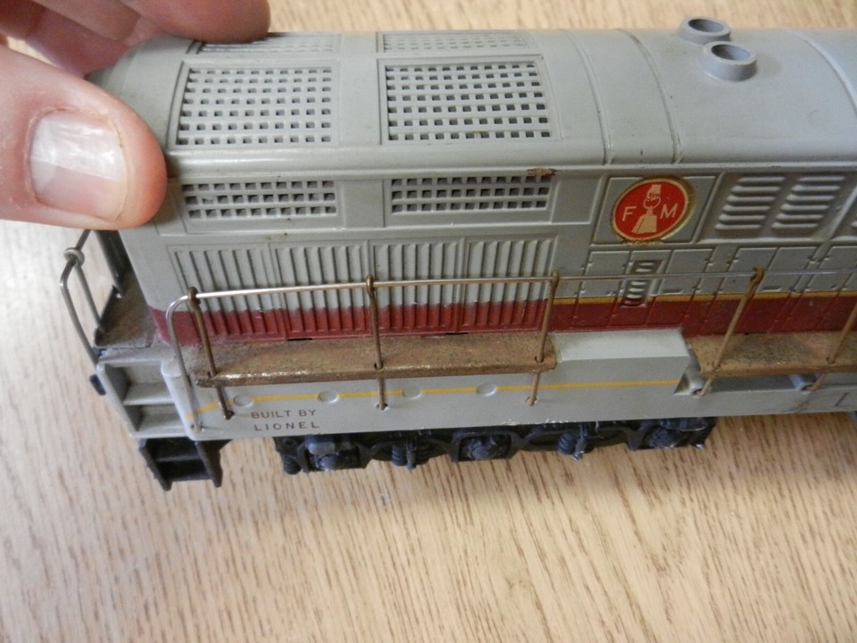 Lionel 2321 Post War Lackawanna F M Train Master Gray Roof O Gauge ...