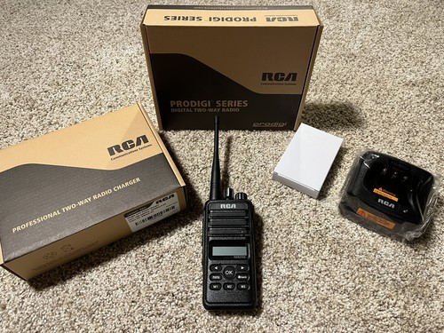 RCA RDR2550 UHF DMR Digital Two-Way Radio Package | eBay