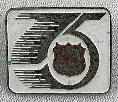 Lapel/Hat Pin #205-NHL Vintage 75 YEARS Hockey Pin | eBay