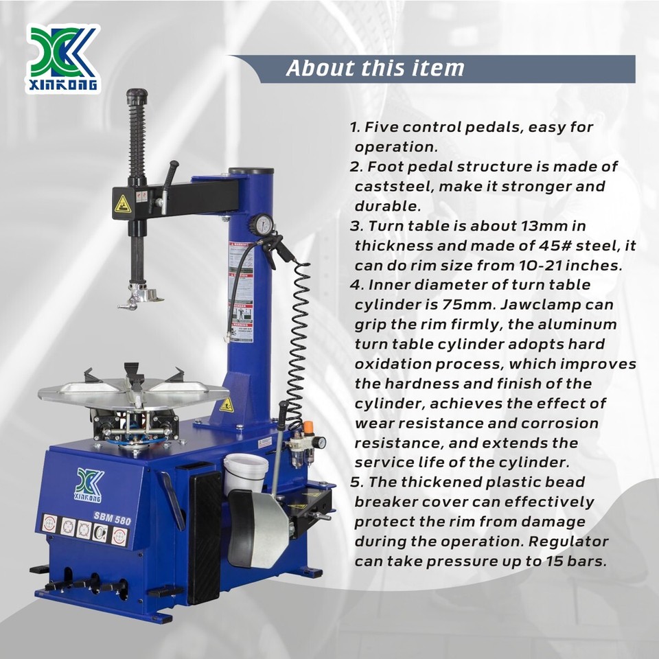 XK 2.0 HP Tire Changer & Wheel Balancer Machine Combo 580 690 | 560680 ...