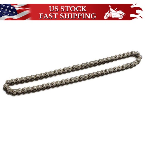 62 Links Starter Chain For ATV Pit Dirt Bike Go Kart Taotao Kazuma Sunl ...