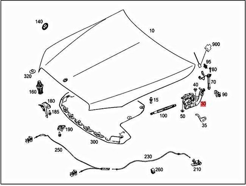 Genuine MERCEDES A205 C205 S205 W205 C-CLASS W205 Hinge 2058800928 | eBay