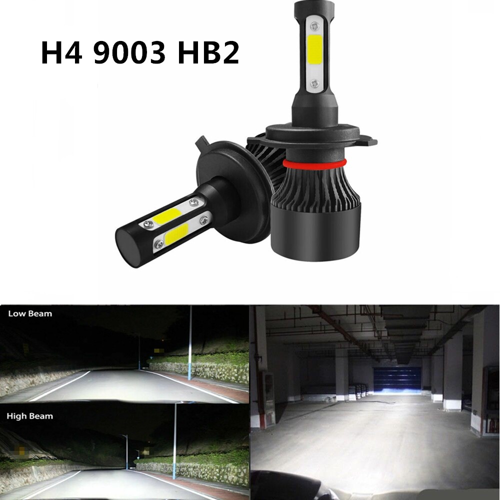 Headlights For Holden Commodore VT VX VY VZ LED Hi Low Beam H4 ...