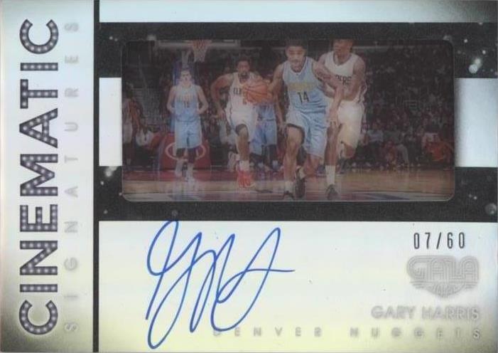 2015-16 Panini Gala - Cinematic Signatures Gary Harris #CS-GHS /60 (AU ...