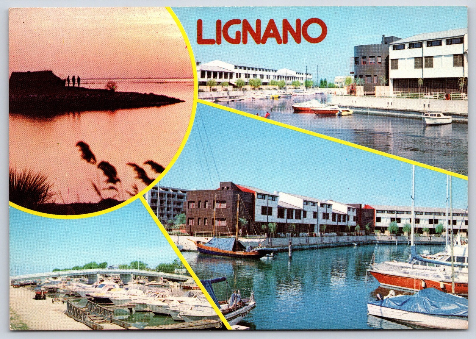 Lignano Sabbiadoro, Italy Punta Faro Continental Postcard New | eBay