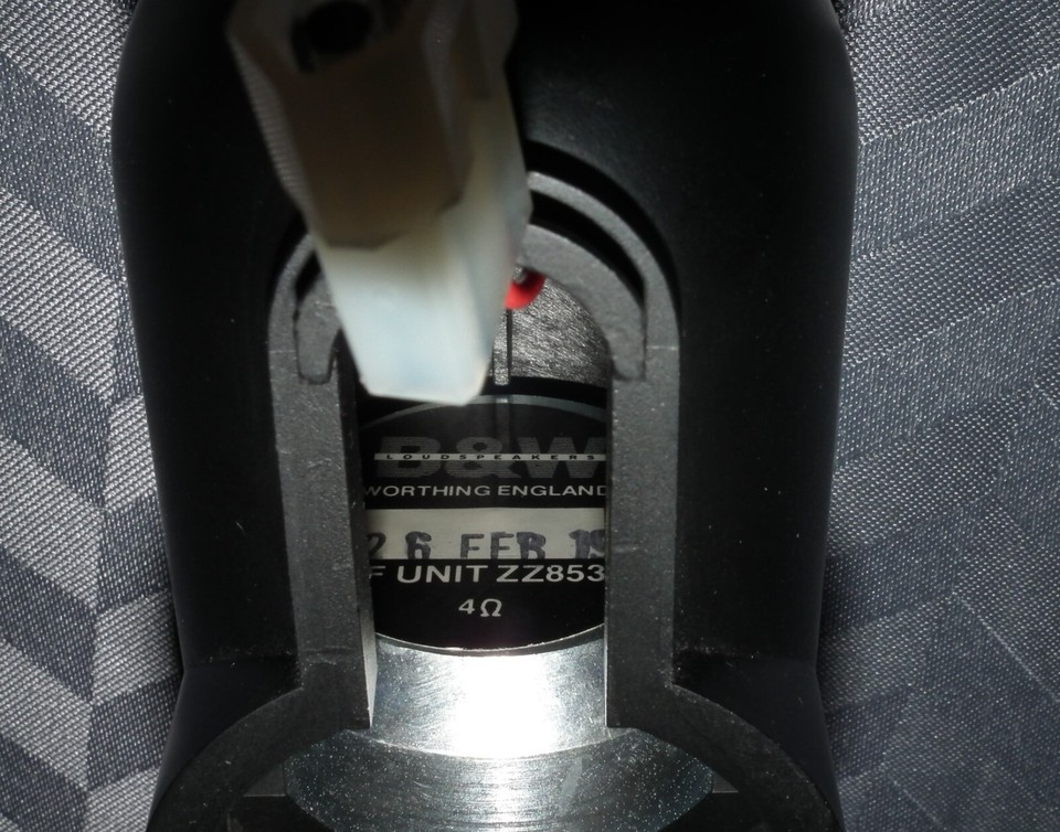 RARE B&W ZZ8532 TWEETER + CC10433 PLINTH - MATRIX 803/804/805 SUPERB ...