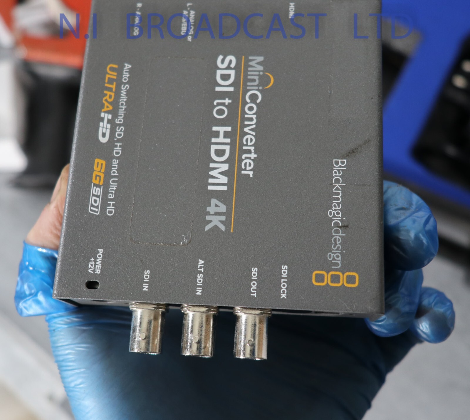 Blackmagic SDI to HDMI 4k converter with audio de embedder also (SDI to ...