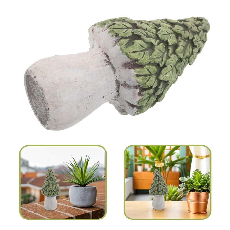 Mushroom Sculpture Decor - 3d Simulated Mushroom Statue Ornaments ...