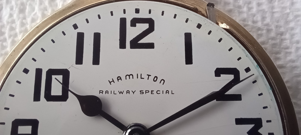 1951 Hamilton 992B 21 J Adj Lever Set 16s 10K GF Railroad Grade Pocket ...