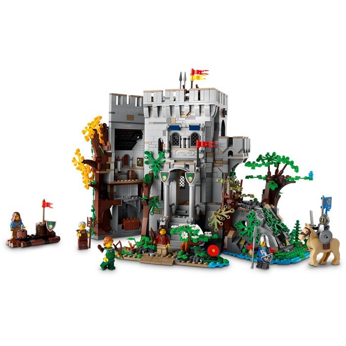 Unbuilt Lego BrickLink: Castle in the Forest (910001-1). Generic Bricks ...