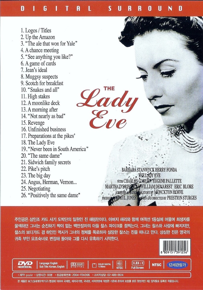 The Lady Eve Poster