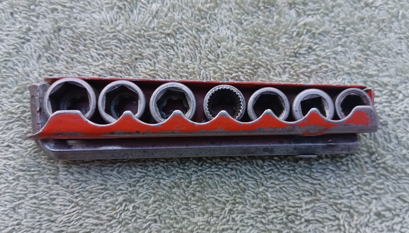 VINTAGE INDESTRO TOOLS No. 350, 1/4” HEX DRIVE SOCKET SET, USA | eBay