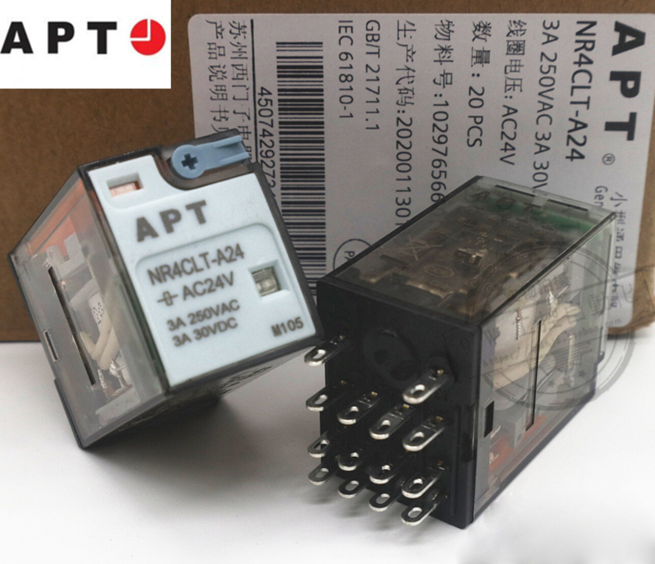 1PCS SIEMENS APT Miniature Relay NR4CLT-A24 AC24V | eBay