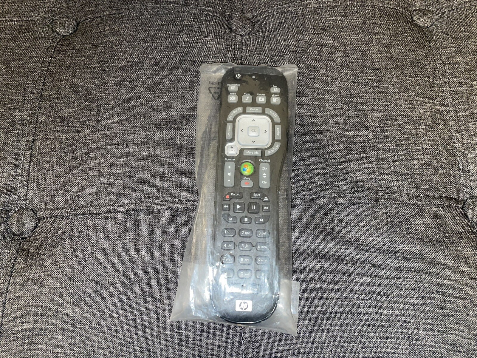 Universal HP Touchsmart Windows PC Media Center Remote Control Only ...