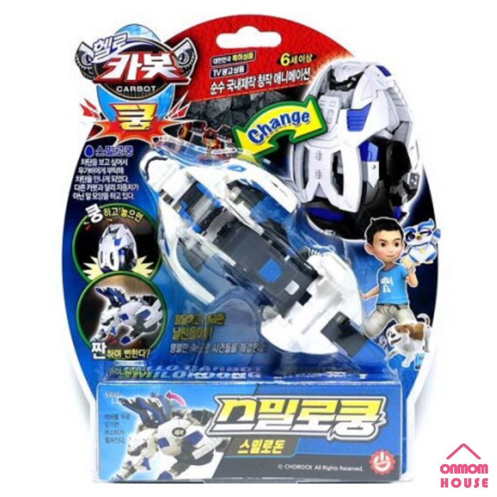 Hello Carbot SMILO KOONG Dino Smilodon Transformer Korean Toy | eBay