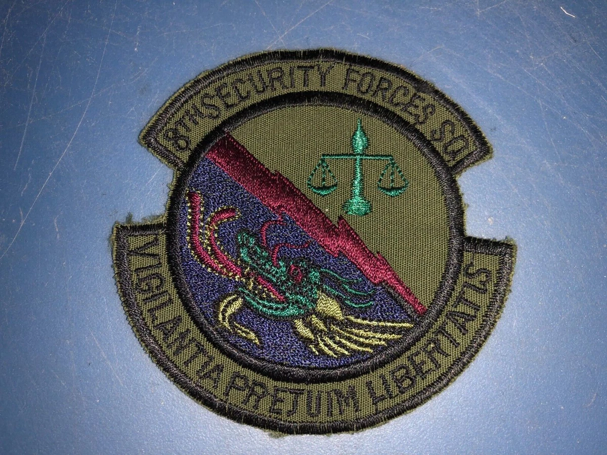 Air Force Security Forces Patch