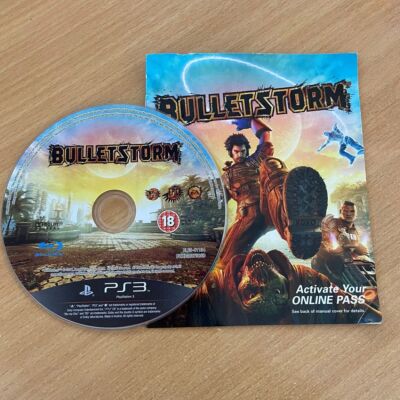 Bulletstorm (PS3) - GAME + BOOKLET | eBay UK